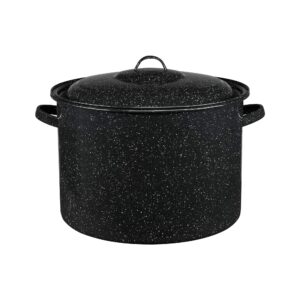 granite ware stock pot, 21-quart