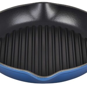 Le Creuset Enameled Cast Iron Signature Deep Round Grill, 9.75", Marseille