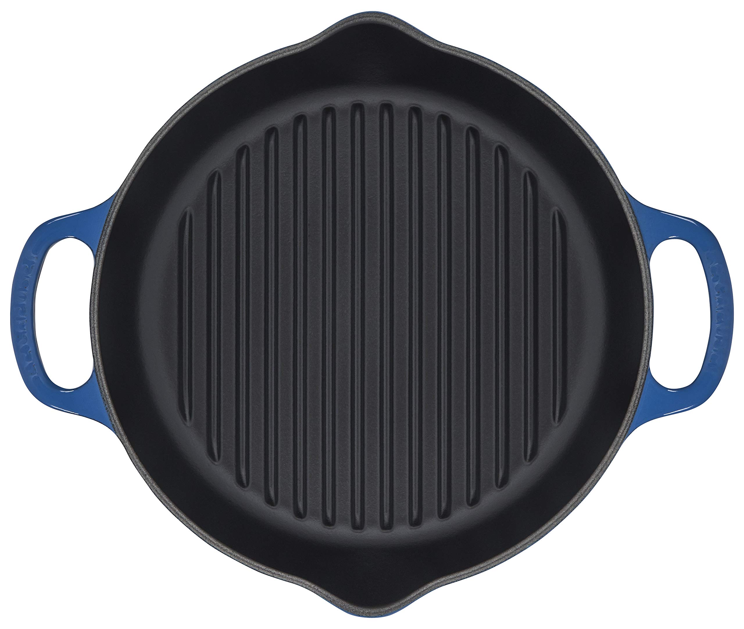 Le Creuset Enameled Cast Iron Signature Deep Round Grill, 9.75", Marseille