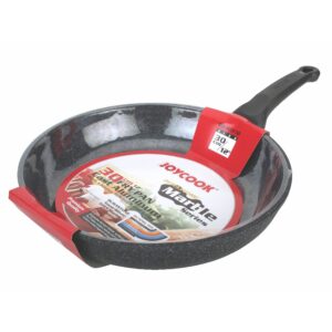 joycook ceramic marble coated cast aluminum non stick fry pan