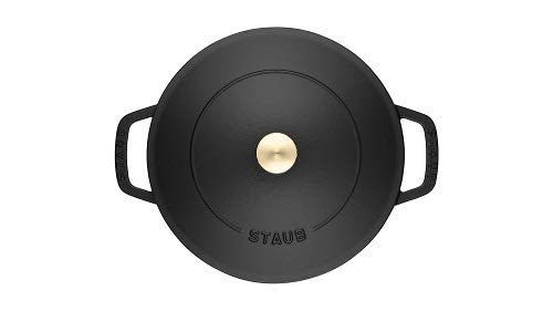 Staub 40511 473/0 with Chistera Black Cast Iron 24 cm