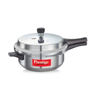 ttk prestige 10025 pressure cooker, junior, silver