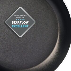 Tramontina Style 3 Pk Aluminum Nonstick Fry Pans (Blue/Black)