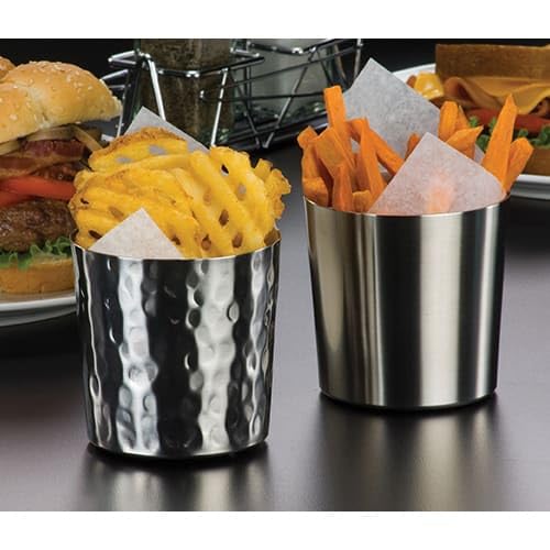 American Metalcraft FFHM37 Stainless Steel Fry Cup, 14-Ounces , Silver