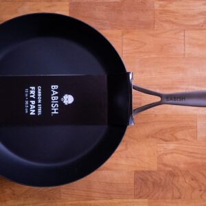 Babish Blue Steel Fry Pan, 12-inch