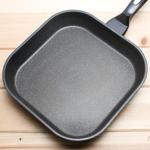 Nonstick Frying Pan Square Omelet Coating Pan Cookware Stir-Frying Shallow Frying Deep Braising 27cm, 10.6inch TPKT38775