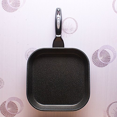 Nonstick Frying Pan Square Omelet Coating Pan Cookware Stir-Frying Shallow Frying Deep Braising 27cm, 10.6inch TPKT38775