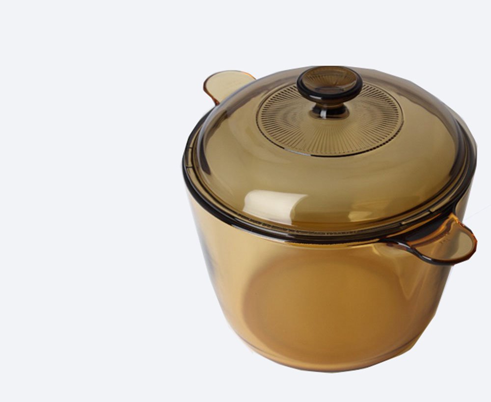 Visions 3.5l Pot Kitchen Cookware Saucepan Heat-resistant Glass Cookpot Cooking Pot Pasta Pots