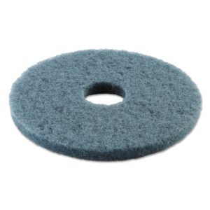 boardwalk bwk4014blu 14 in. diameter scrubbing floor pads - blue (5/carton)