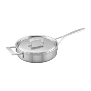 demeyere industry 5-ply 3-qt stainless steel saute pan