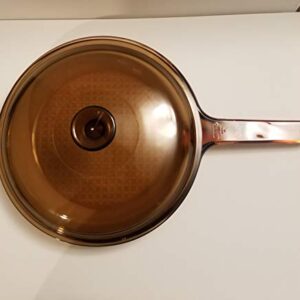 Corning Vision Visionware Amber 10" Frying Pan w/Lid