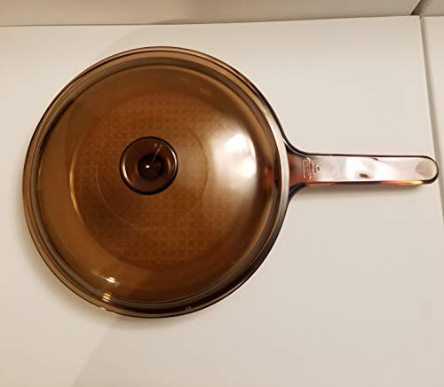 Corning Vision Visionware Amber 10" Frying Pan w/Lid