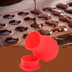 Soft Silicone Chocolate Melting Pot, 100ML Chocolate Melter Mold in Microwave for Butter, Cheese, Candy and Caramel, Baking Pouring Tool