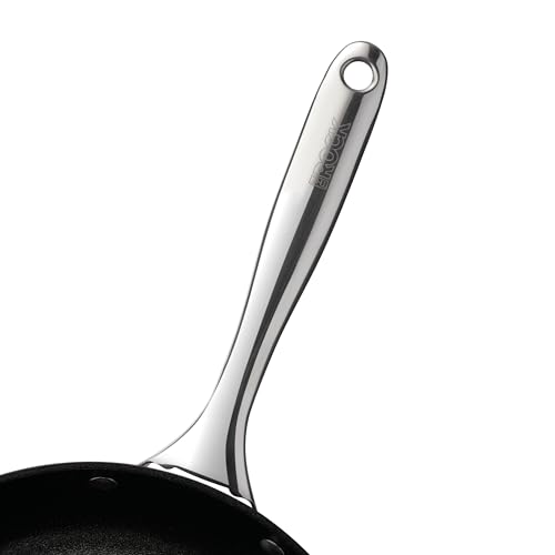 Starfrit 034720-004-0000 The Rock 8-inch Diamond Fry Pan, 8 in, Black