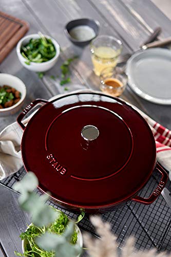 STAUB Cast Iron Chistera, Grenadine, 28 cm