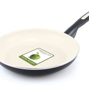 GreenPan Rio 12 Inch Ceramic Non-Stick Fry Pan, Black -