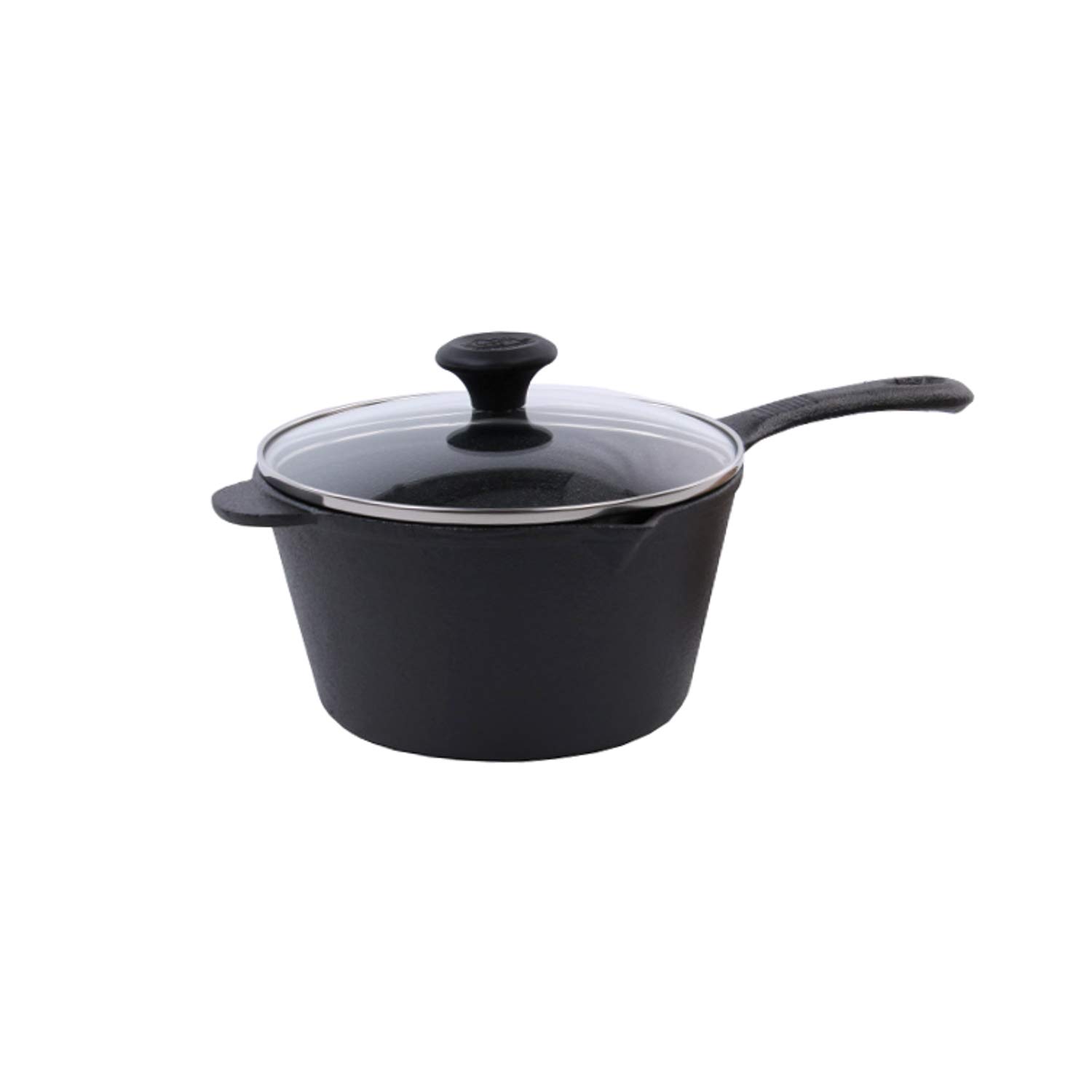 Old Mountain 2-Qt. Sauce Pan with Lid, Black