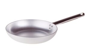 pentole agnelli alma111bb36 professional aluminium 3 mm. saute pan with one handle, diameter 36 cm, 4-6 14" (36cm), silver