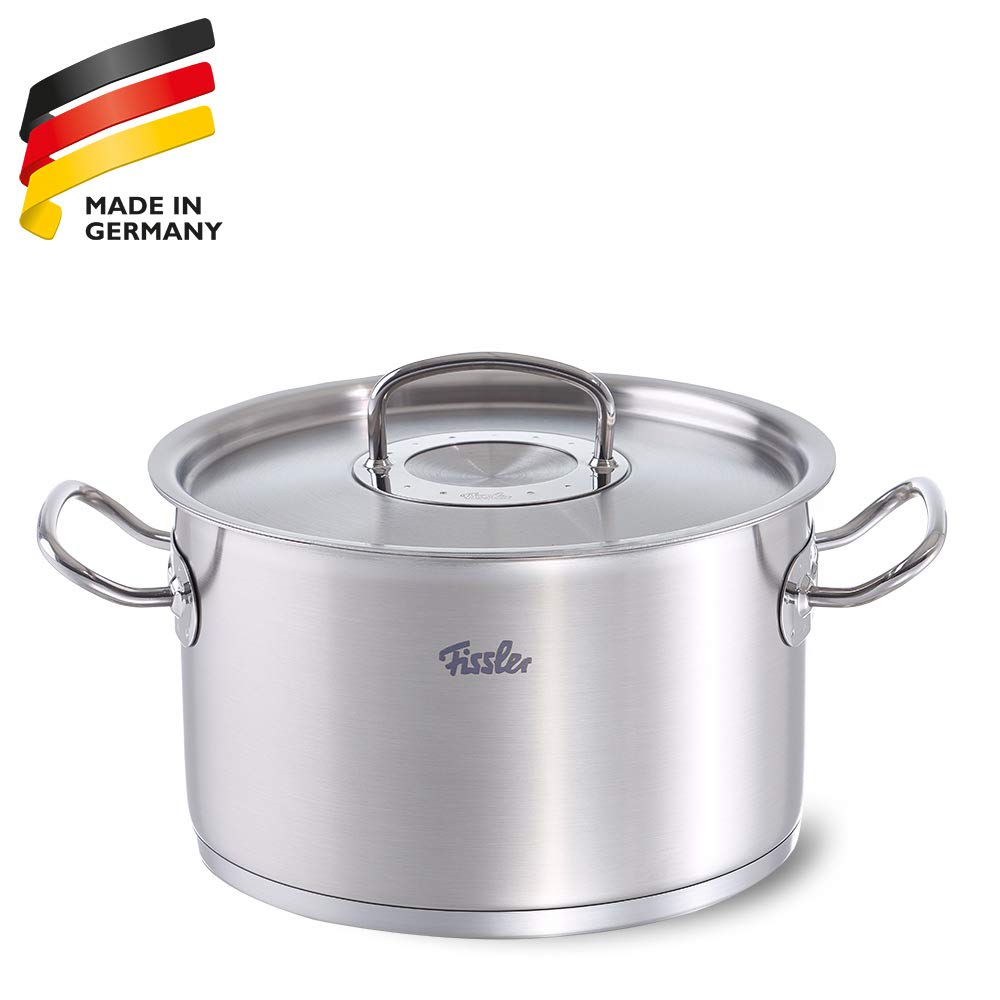 Fissler Original-Profi Collection 2019 Stainless Steel Stock Pot with Lid - 10.9 Quarts