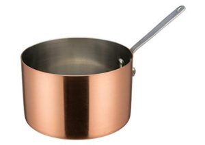 winco mini sauce pan, 5-inch, copper