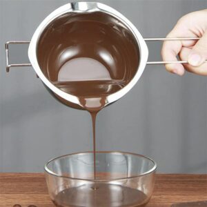 Non-stick Long Handle Wax Melting Pot Stainless Steel Pot DIY Scented Candle Soap Chocolate Butter Handmade Soap Tool