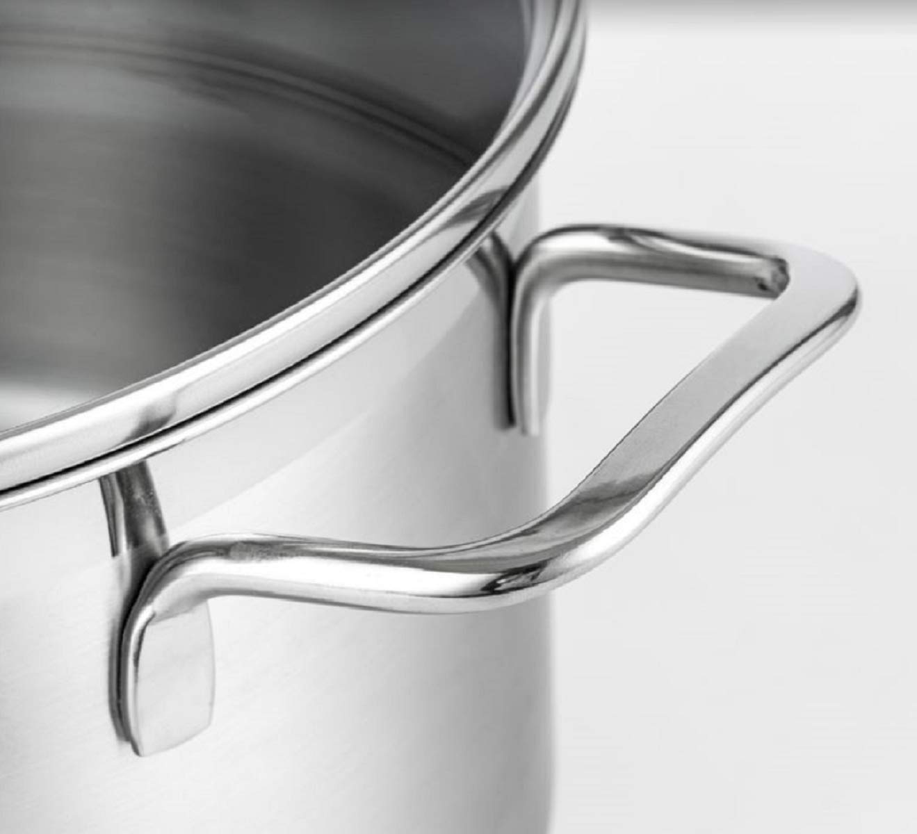 Prime Cook 6.4 QT Stainless Steel #304 Stock Pot with Steamer Insert