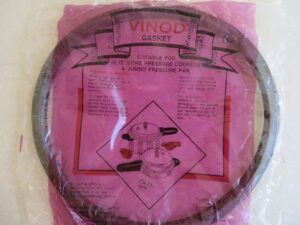 vinod pressure cooker gasket for 10, 12 liters and jumbo pressure pan