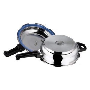 Vinod P-Jum Splendid Stainless Steel Sandwich Bottom Pressure Pan, Jumbo