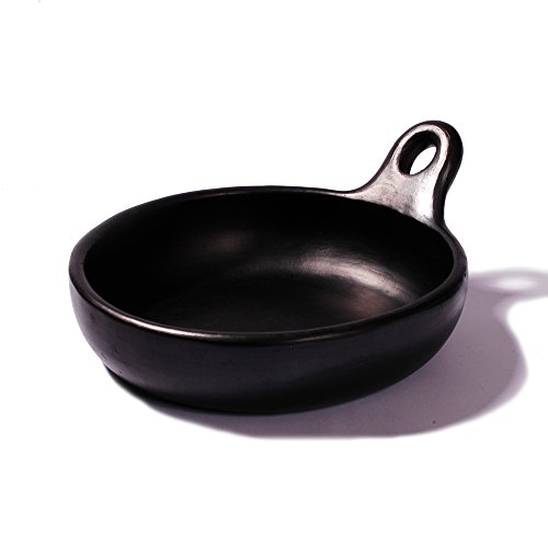 Ancient Cookware, Clay Chamba Saute Pan, Large, 64 Ounces