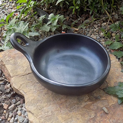 Ancient Cookware, Clay Chamba Saute Pan, Large, 64 Ounces