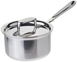 all-clad d5 stainless steel 1 1/2 qt. saucepan