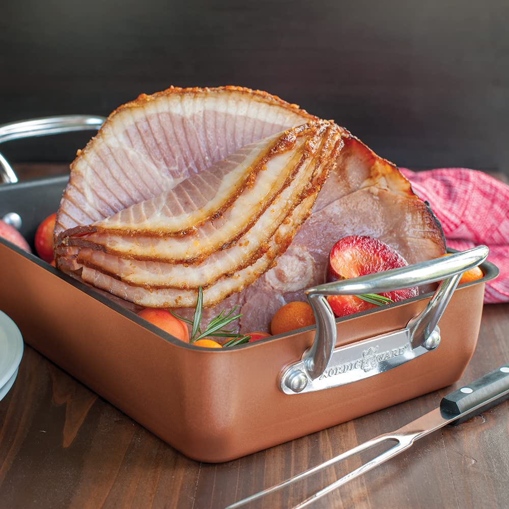 Nordic Ware Large Roaster, Copper