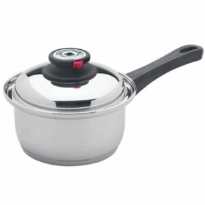 maxam ktsc1 9-element saucepan with cover, 1.7 quart