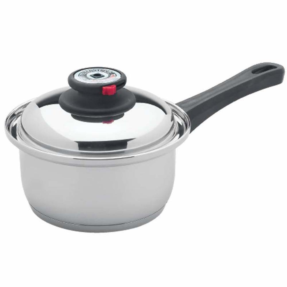 Maxam KTSC1 9-Element Saucepan with Cover, 1.7 quart