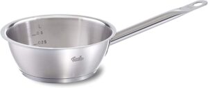 fissler original-profi collection 2019 stainless steel concial sauce pan, 1.8 quart