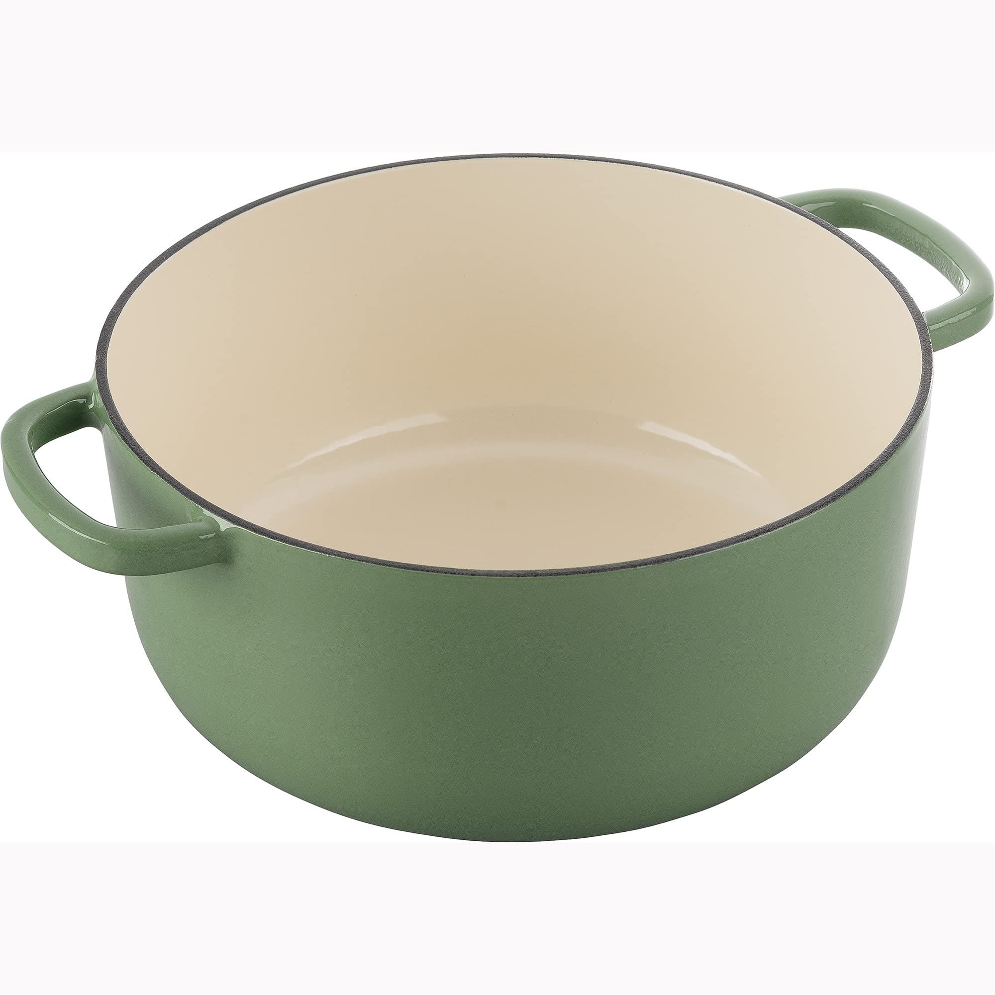 BALLARINI Bellamonte Cast Iron 7.6-qt Round Dutch Oven - Saggio Green