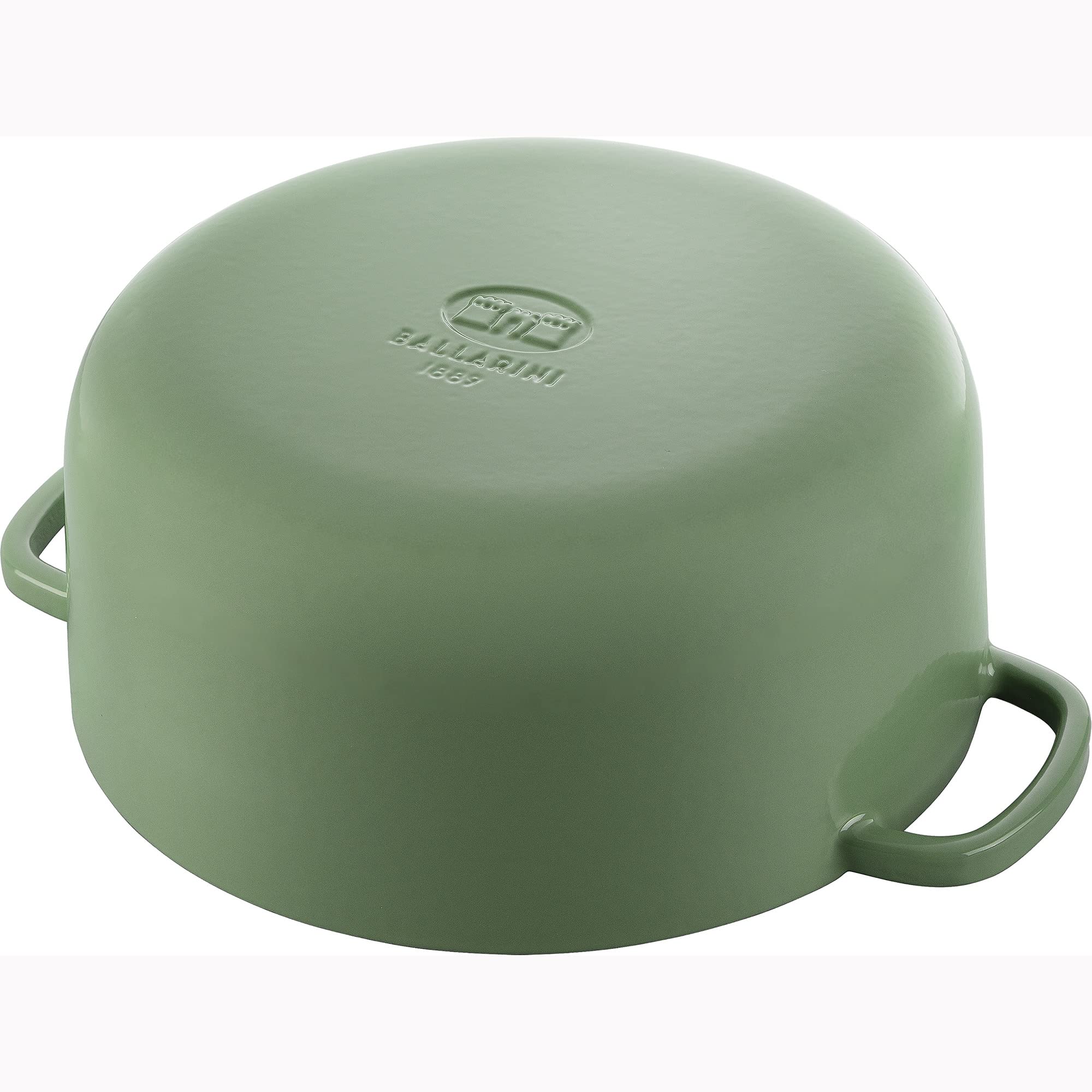 BALLARINI Bellamonte Cast Iron 7.6-qt Round Dutch Oven - Saggio Green