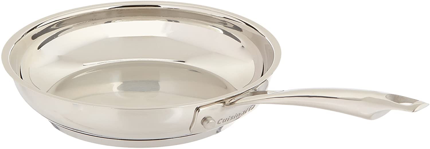 Cuisinart 10-Inch Open Skillet and 8-Inch Professional Stainless Skillet