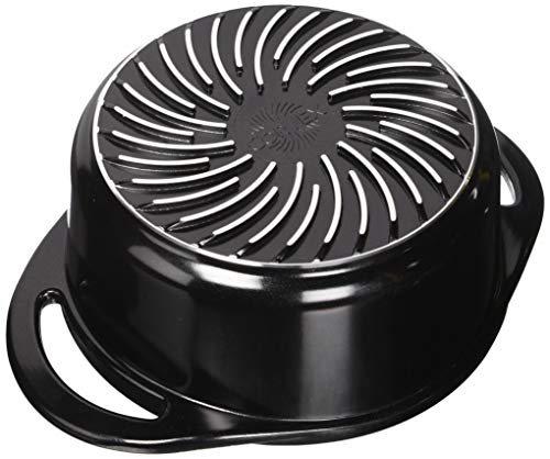 CorVex Stock Pot with Lid, Large, Black