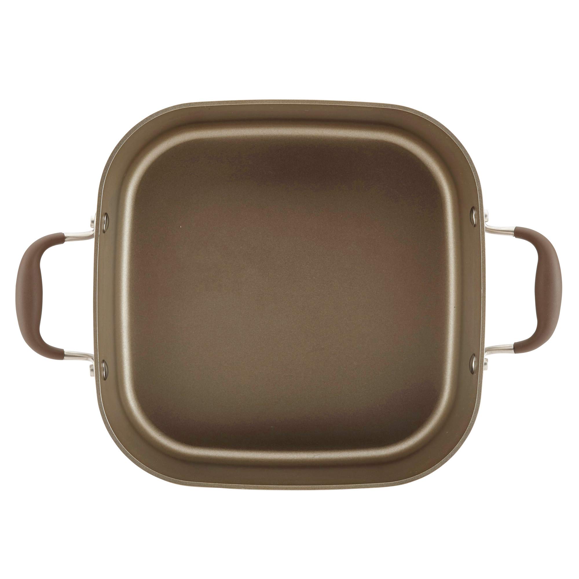 7-Quart Square Dutch Oven with Lid Umber