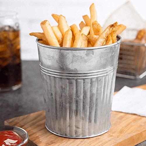 American Metalcraft GFC337 Galvanized Fry Cup, 12 oz. Capacity, 3-3/4" Diameter, 3-1/4" Height