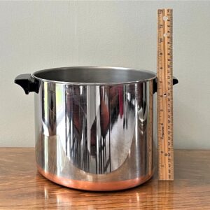 Revere Ware 8 Quart Qt. Copper Bottom Stockpot Stock Pot