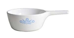 corning ware p-82-b menu-ette 1-1/2 pint sauce pan - blue cornflower - no lid