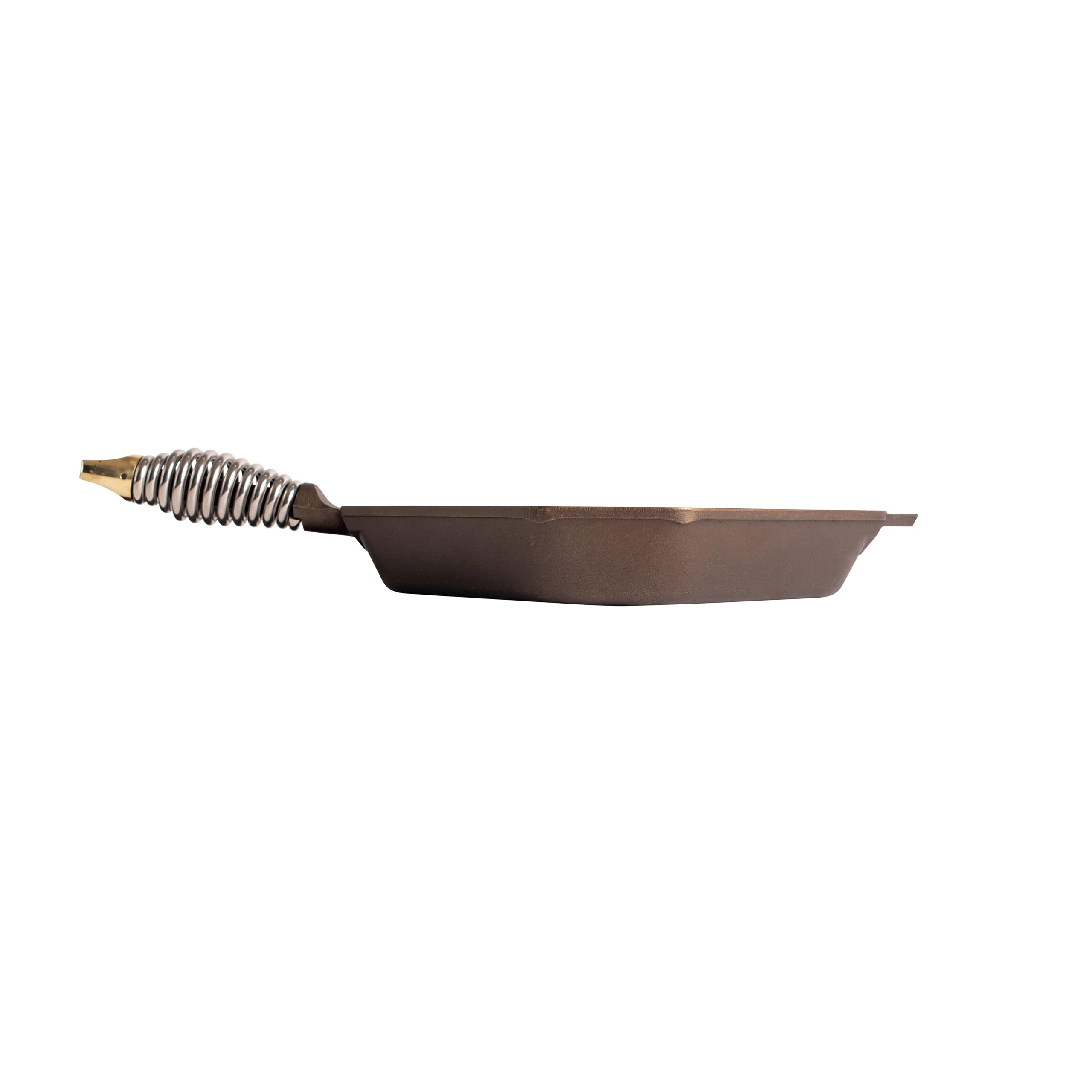 FINEX Cast Iron Lean Grill Pan, Pre-Seasoned - 10 in