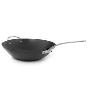 icon carbon steel dishwasher safe oven safe induction safe cookware (14- inch wok)