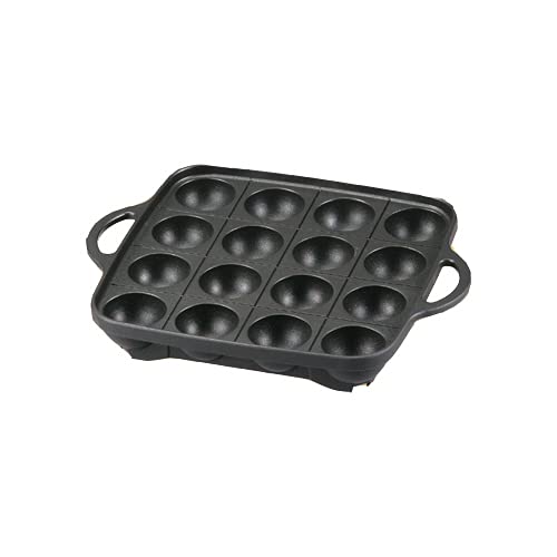 Iwatani Takoyaki Grill Pan Medium Black CB-A-TKP