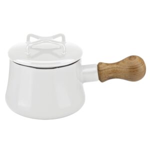 dansk kobenstyle white mini saucepan, small,