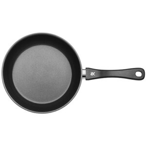 WMF Devil Pans Set of 2聽Nonstick Frying Pan Coated 24聽28聽cm Permadur Flame-Retardant Plastic Handle Cromargan Stainless Steel Hand Wash Dfrei Induction Frying Pan, Silver, 16聽cm (Pack of 2聽Units