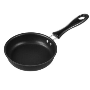 cabilock mini egg omelette pancake pots and pans nonstick frying pan mini cooking pan saucepan cookware for fried eggs pancake making (12cm)