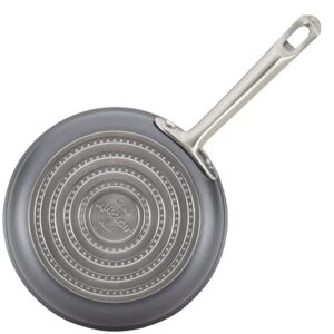 Anolon Accolade Forged Hard Anodized Nonstick Frying Pan/Skillet, 8 Inch, Moonstone Gray